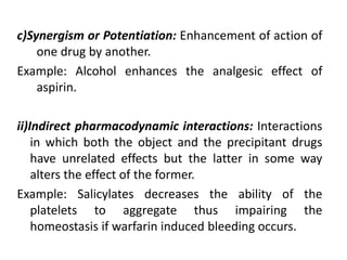 Drug drug interaction (2) | PPTX