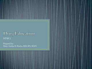 Drug education | PPT