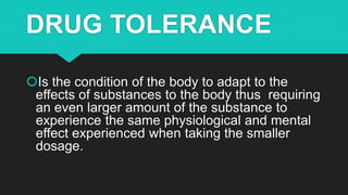 Drug Education | PPTX