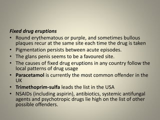 Drug eruptions | PPTX