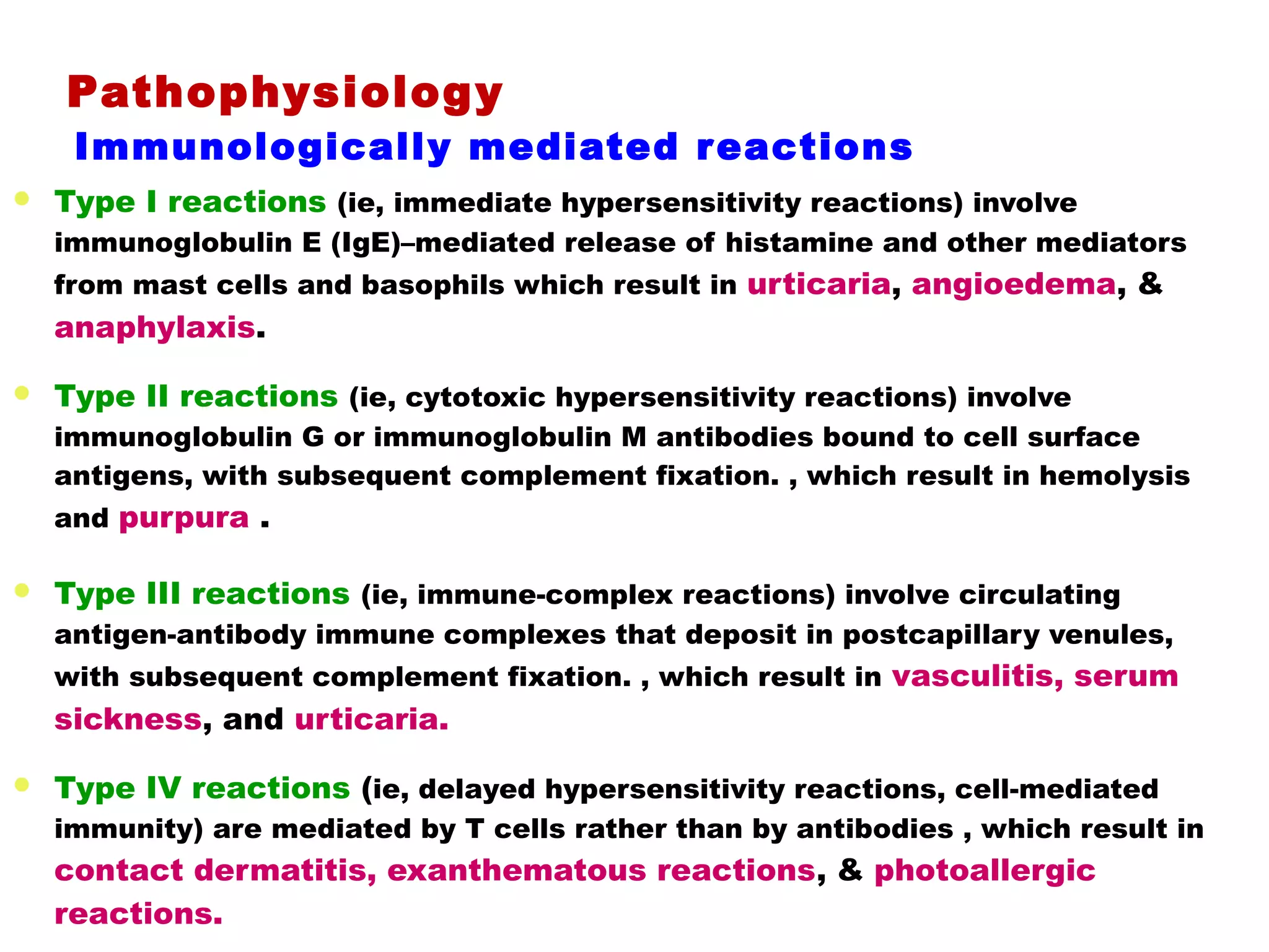 Drug eruptions | PPT