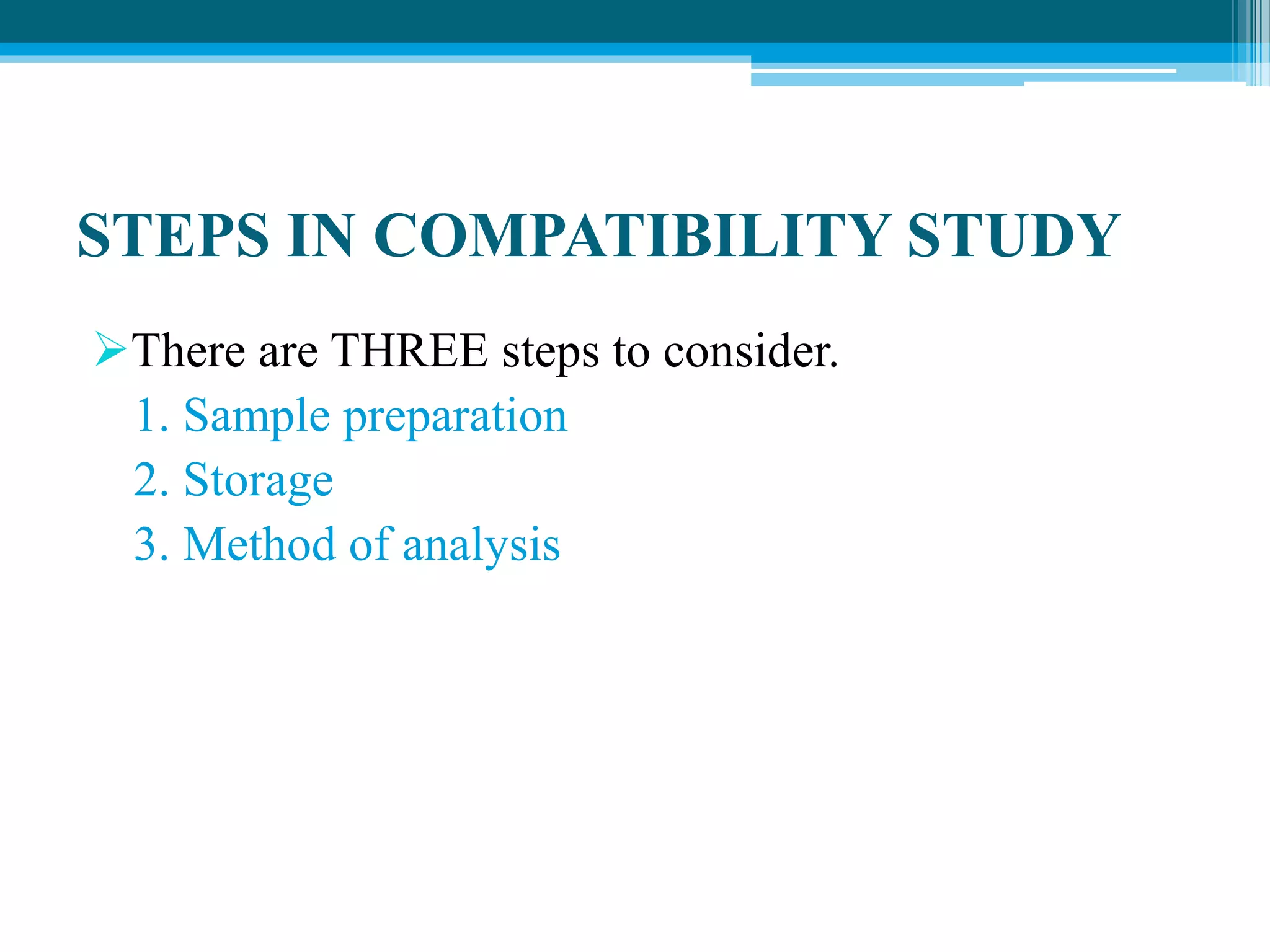 Drug excepients compatability studies | PPTX