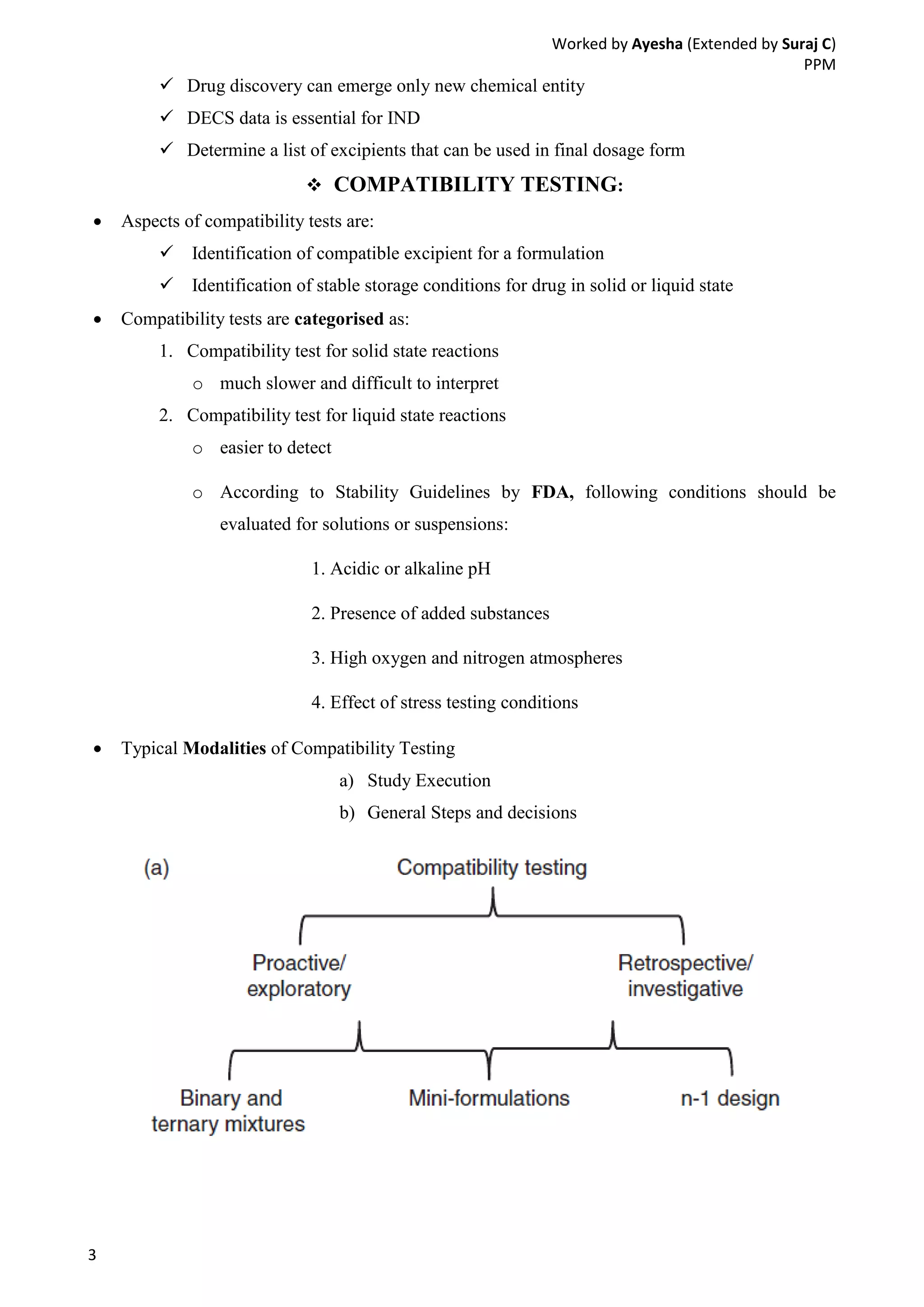 Drug excipient Compatibility | PDF