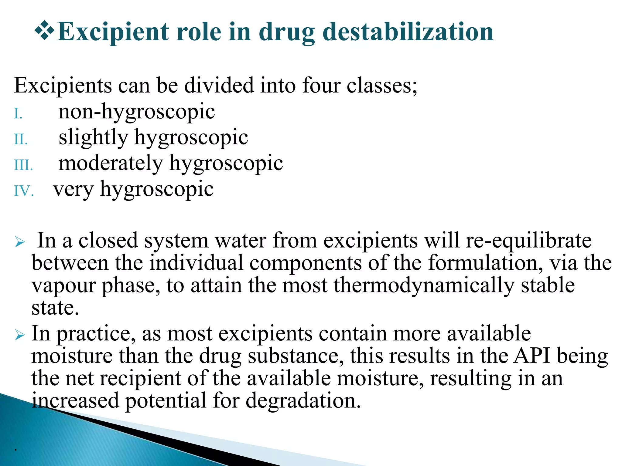 Drug excipient compatibility | PPT