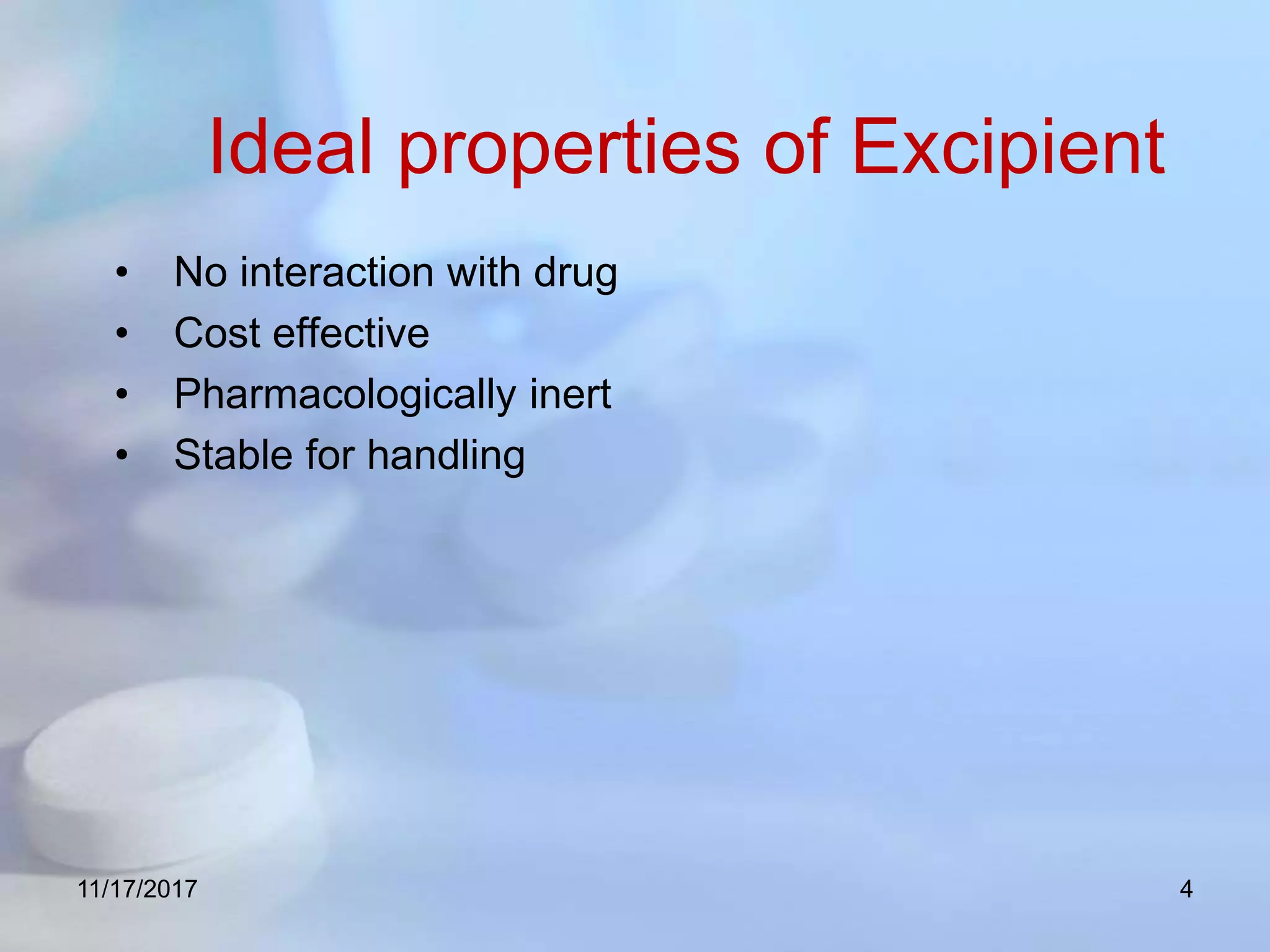 Drug excipient interaction | PPTX