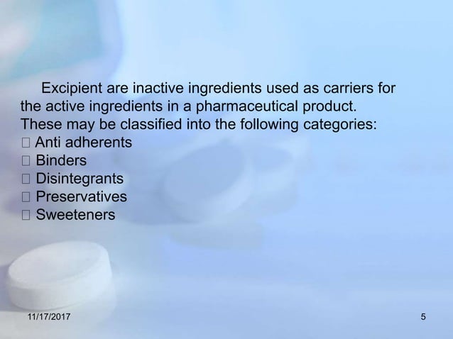 Drug excipient interaction | PPTX | Chemistry | Science