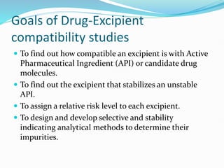 pharma DRUG – EXCIPIENT INTERACTIONS.pptx