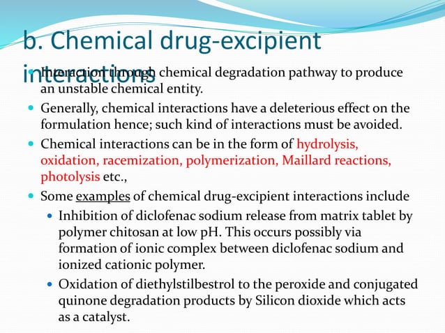 pharma DRUG – EXCIPIENT INTERACTIONS.pptx