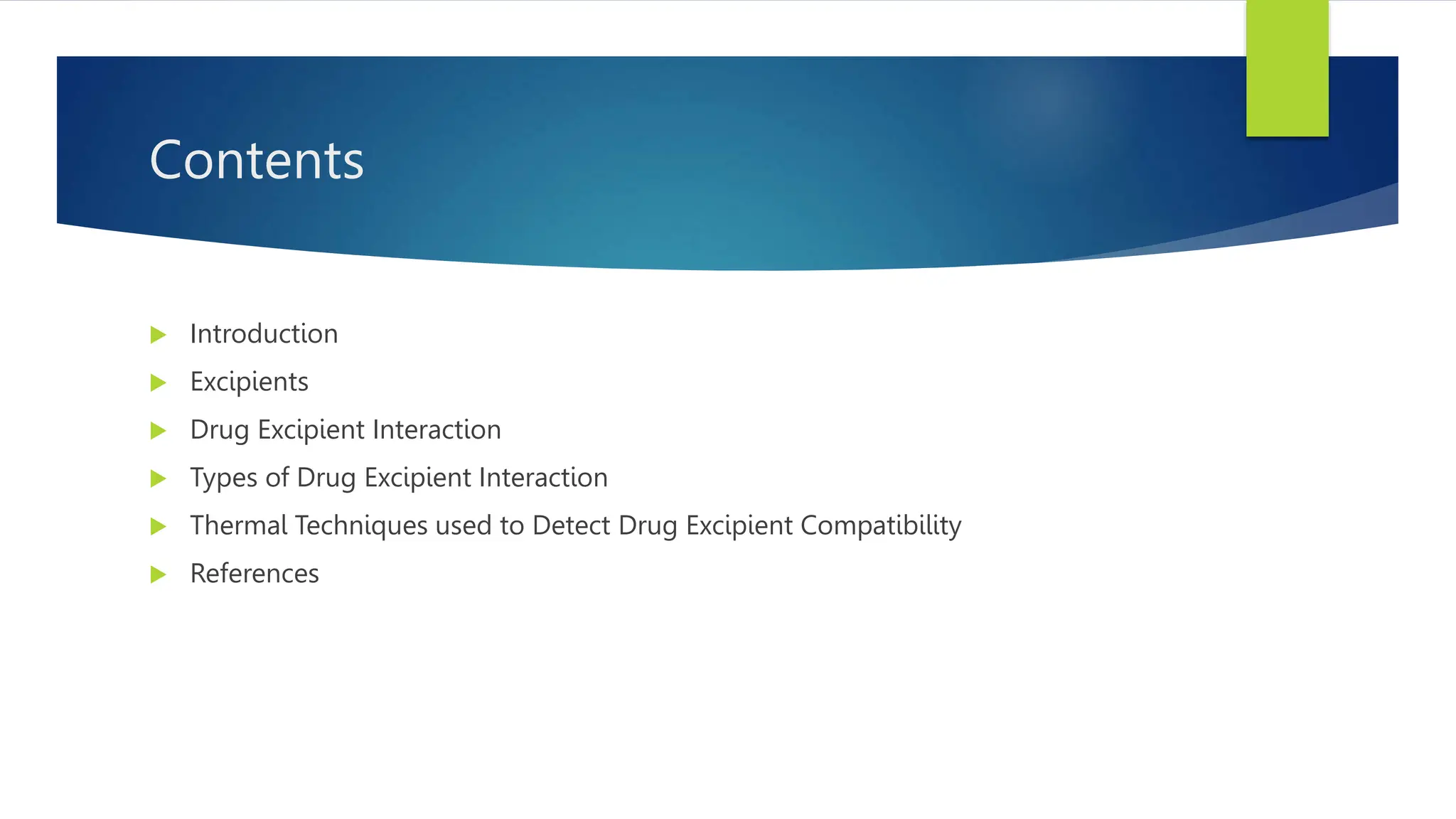 Drug Excipients Interaction in preformulation study.pptx