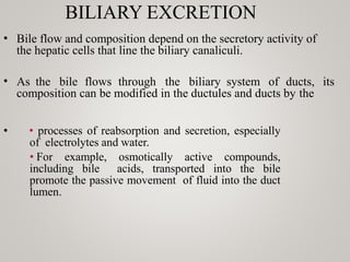 Drug Excretion | PPTX