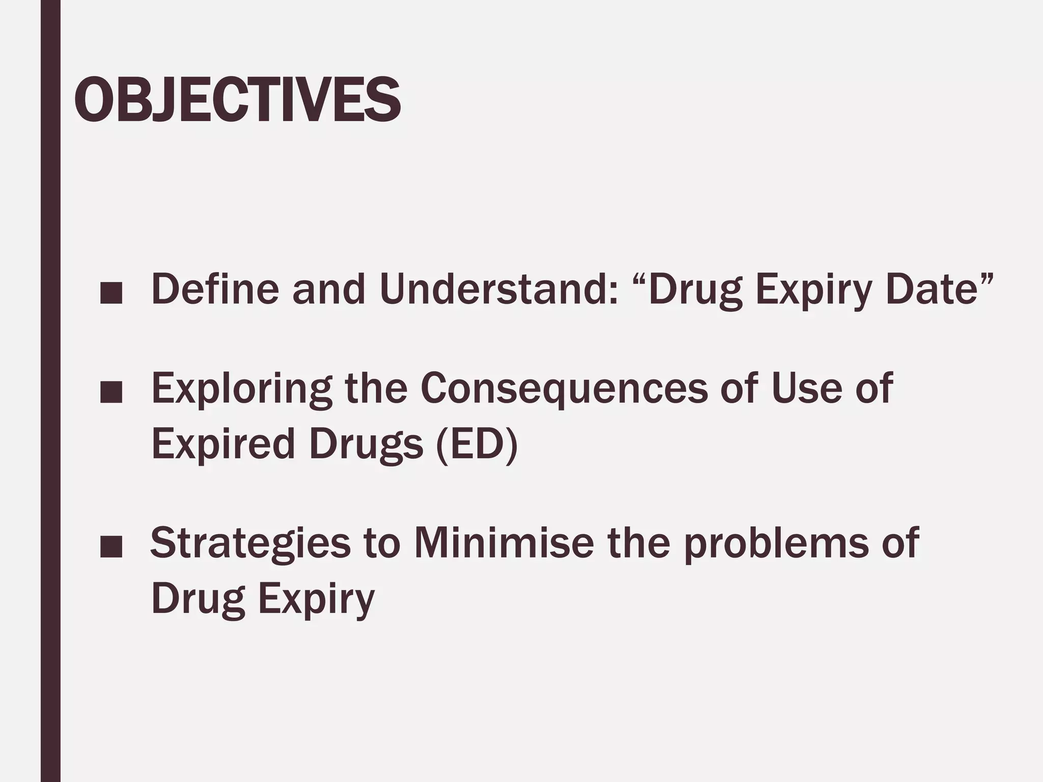 Drug expiry 2017 | PPTX