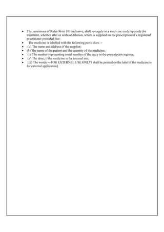 Drug export rule trims gatt sadc wto | PDF