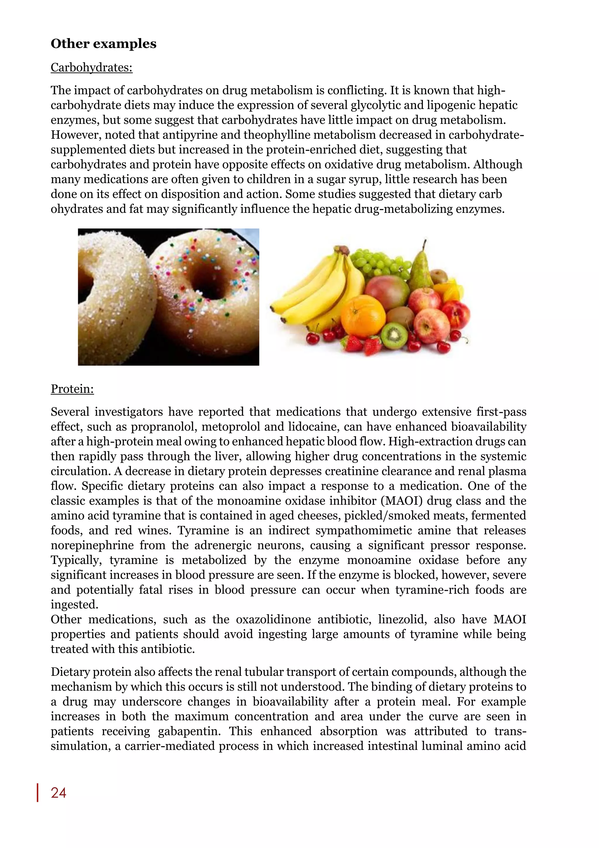 Drug food interactions in details - QA | PDF