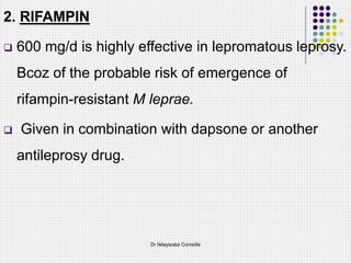 Drug For Atypical Mycobacterium & Leprosy.pptx