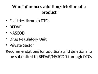 Drug formularies Tiriyagosi MoH (1).pptx