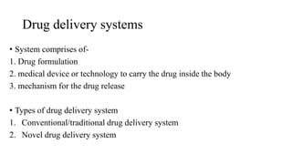 Drug formulations and drug delivery systems.pptx