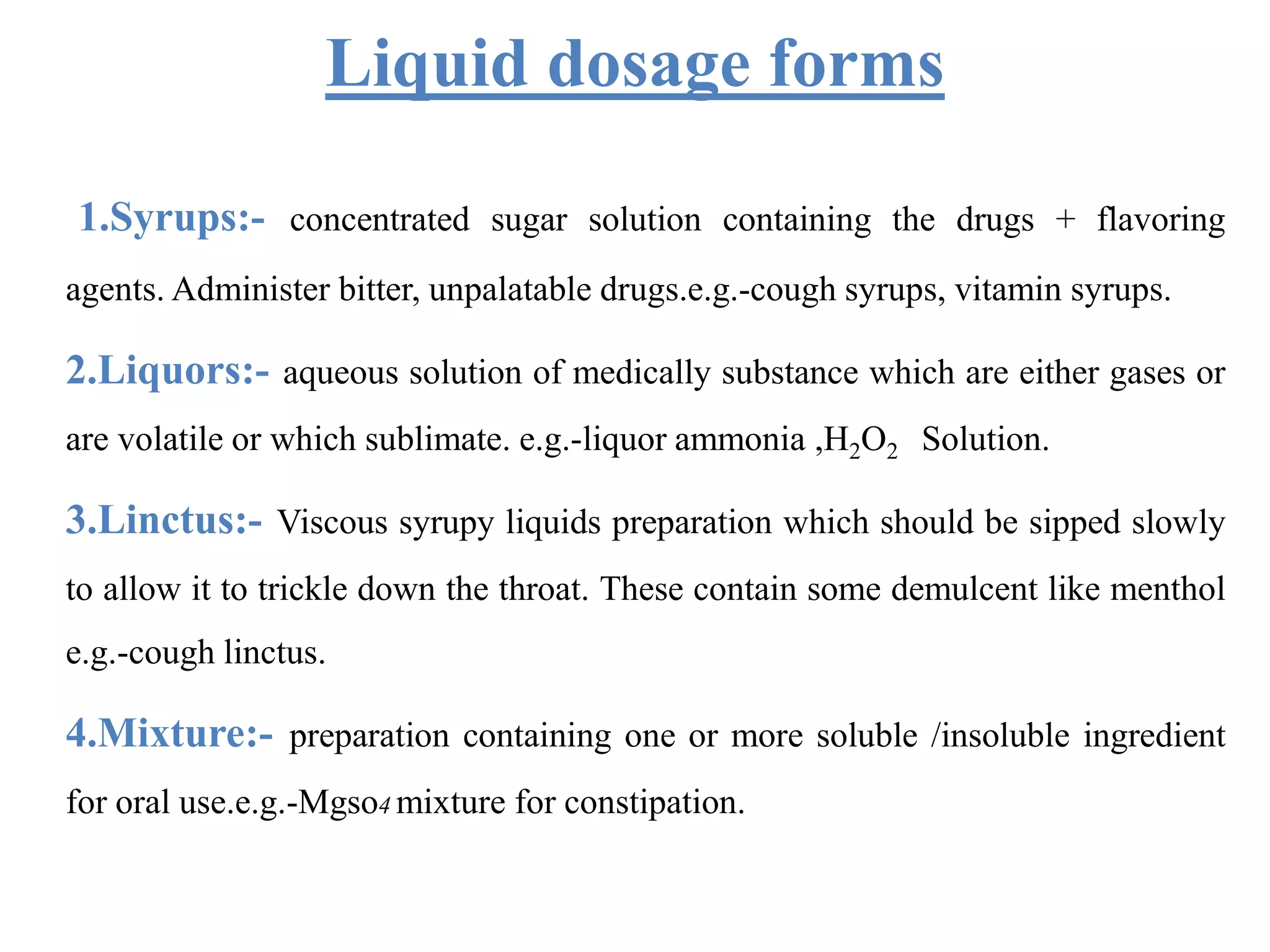 Drug formulations, dosage form and drug delivery devices | PPTX