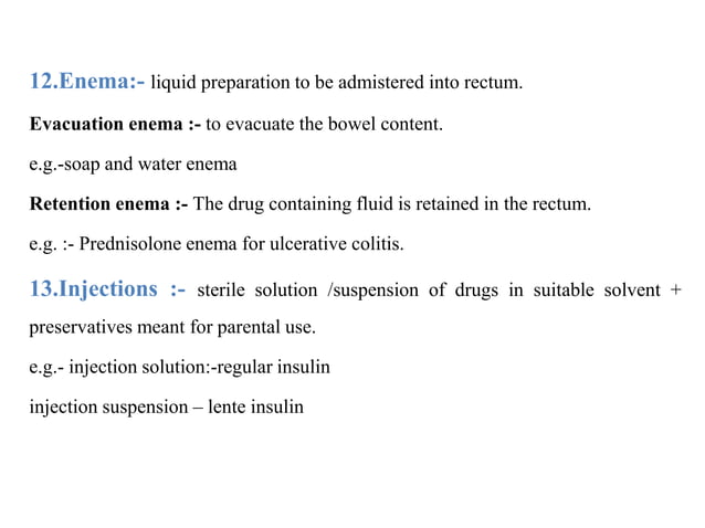Drug formulations, dosage form and drug delivery devices | PPT