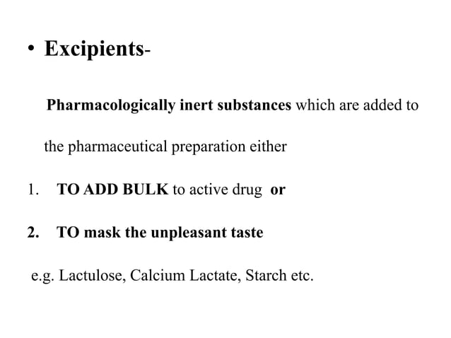 Drug formulations, dosage form and drug delivery devices | PPT