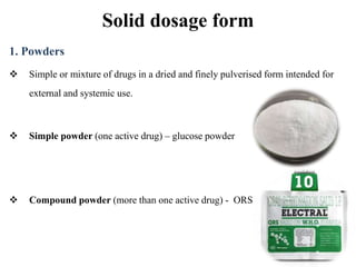 Drug formulations, dosage form and drug delivery devices | PPTX