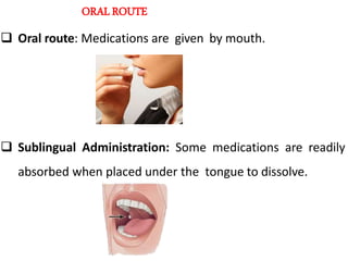 Drug forn and route of administration | PPT | Free Download