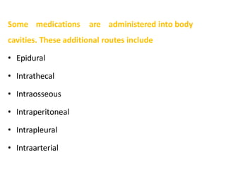 Drug forn and route of administration | PPT | Free Download