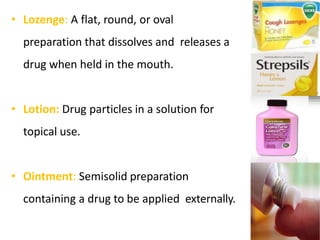Drug forn and route of administration | PPT