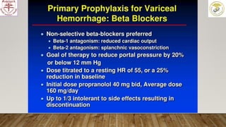 Drug for variceal bleeding and haemrroids | PPT