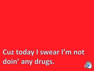 Drug free song with music | PPTX