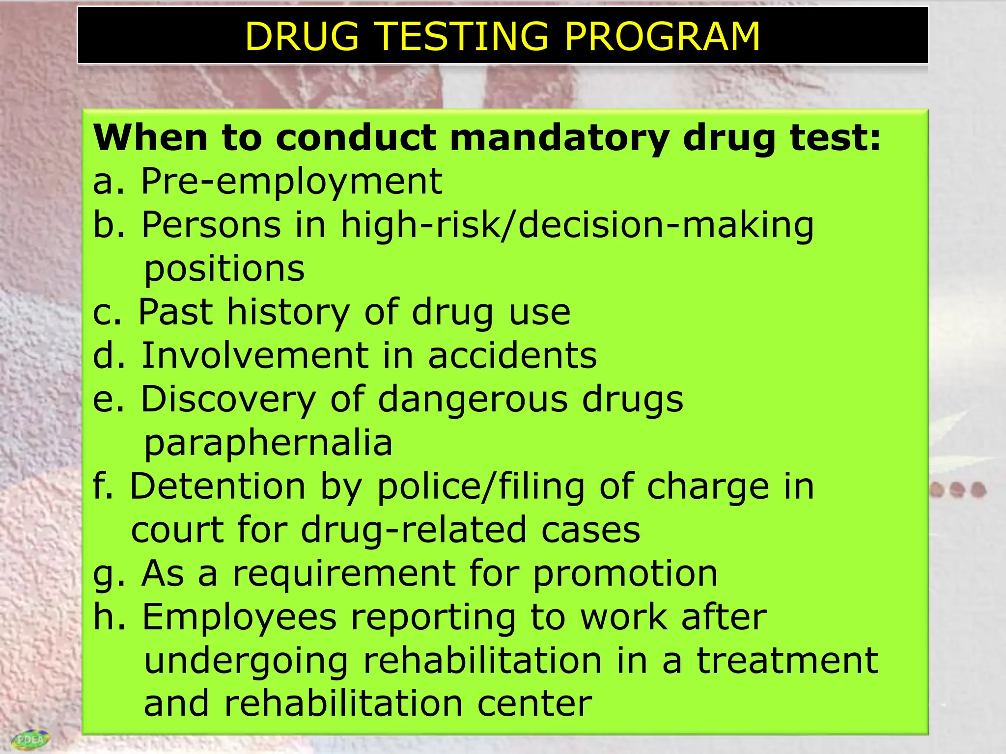 DRUG FREE WORKPLACE.ppsx