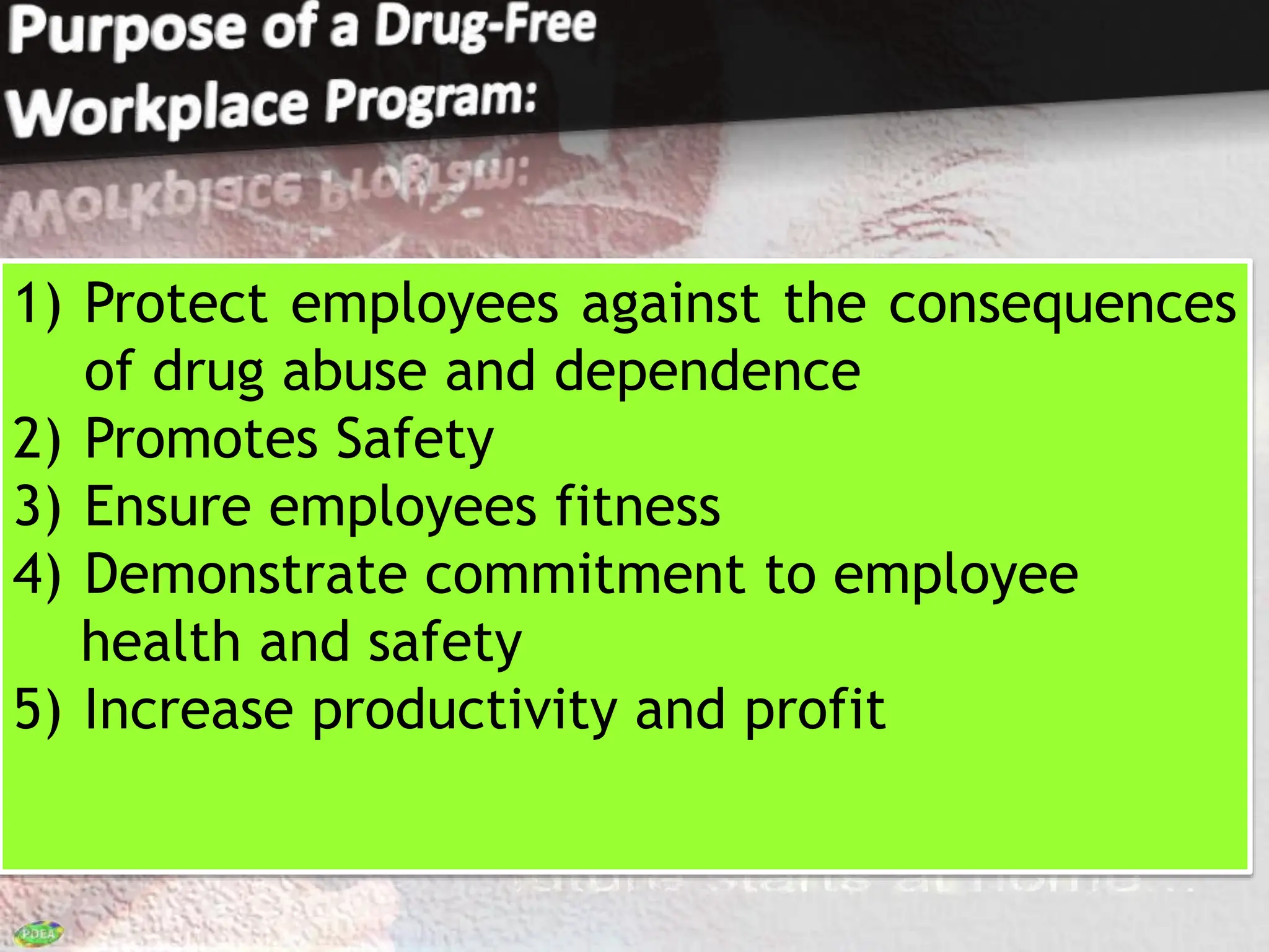 DRUG FREE WORKPLACE.ppsx