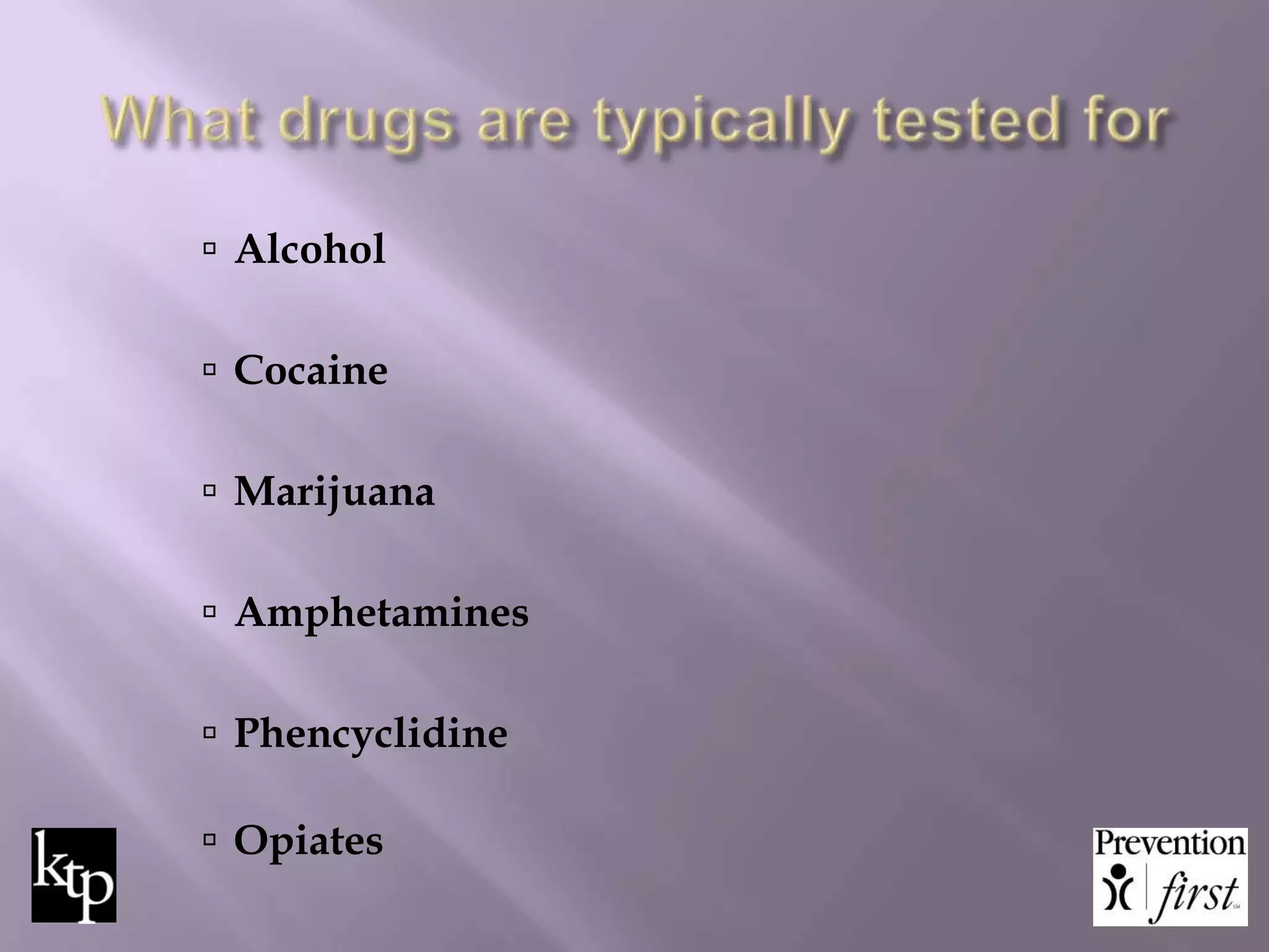 Drug Free Workplace Presentation 5 18 | PPTX