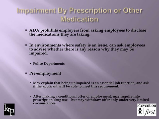 Drug Free Workplace Presentation 5 18 | PPTX