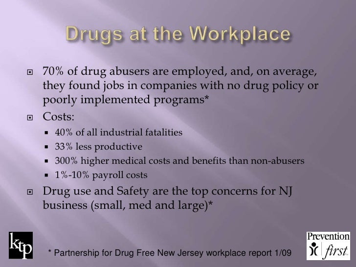 Drug Free Workplace Presentation 5 18