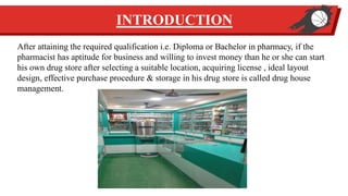 Drug house management | PDF