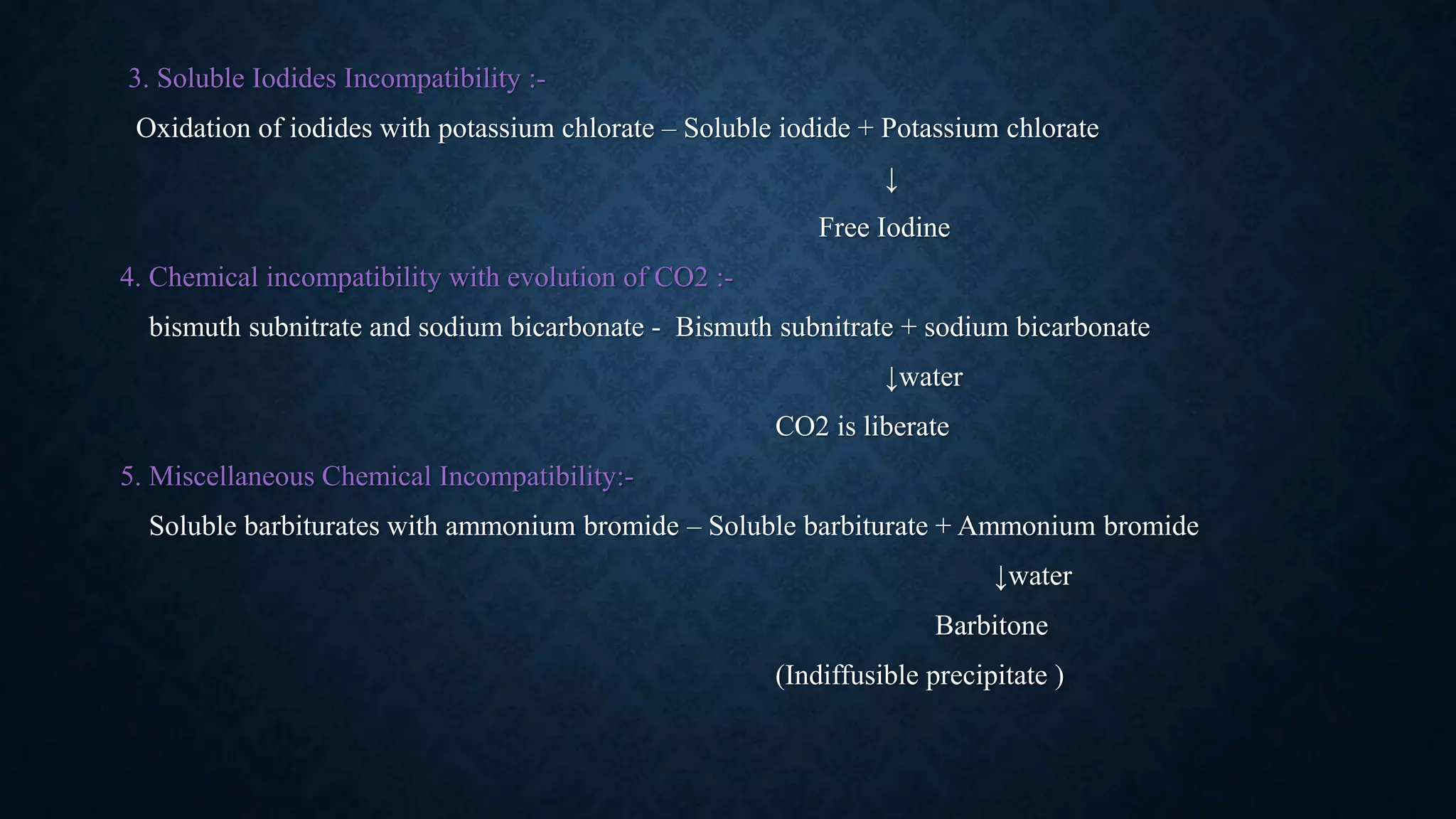 Drug incompatibility | PPTX