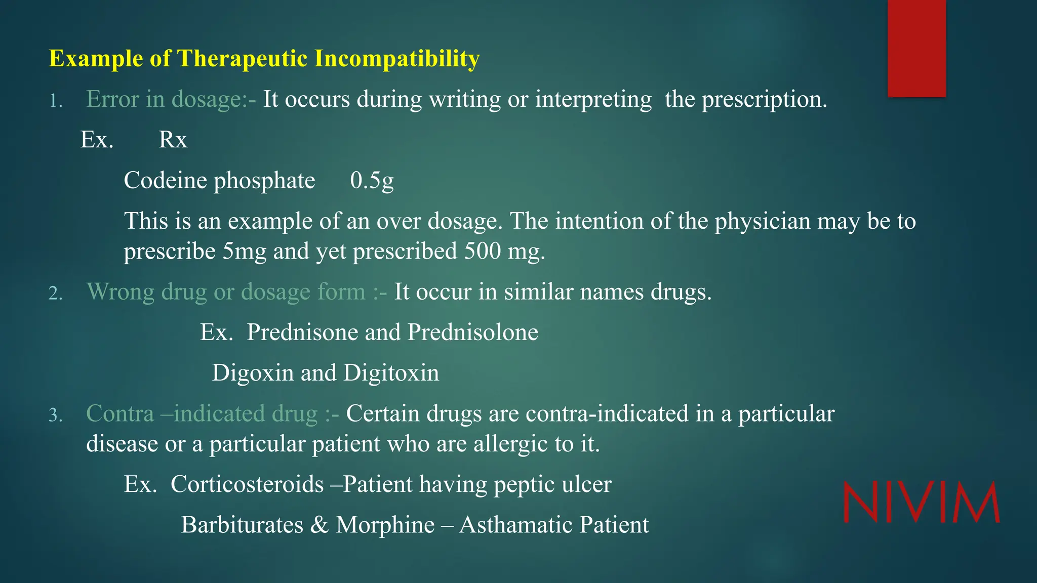 Drug Incompatibility from pharmaceutics subject | PPTX