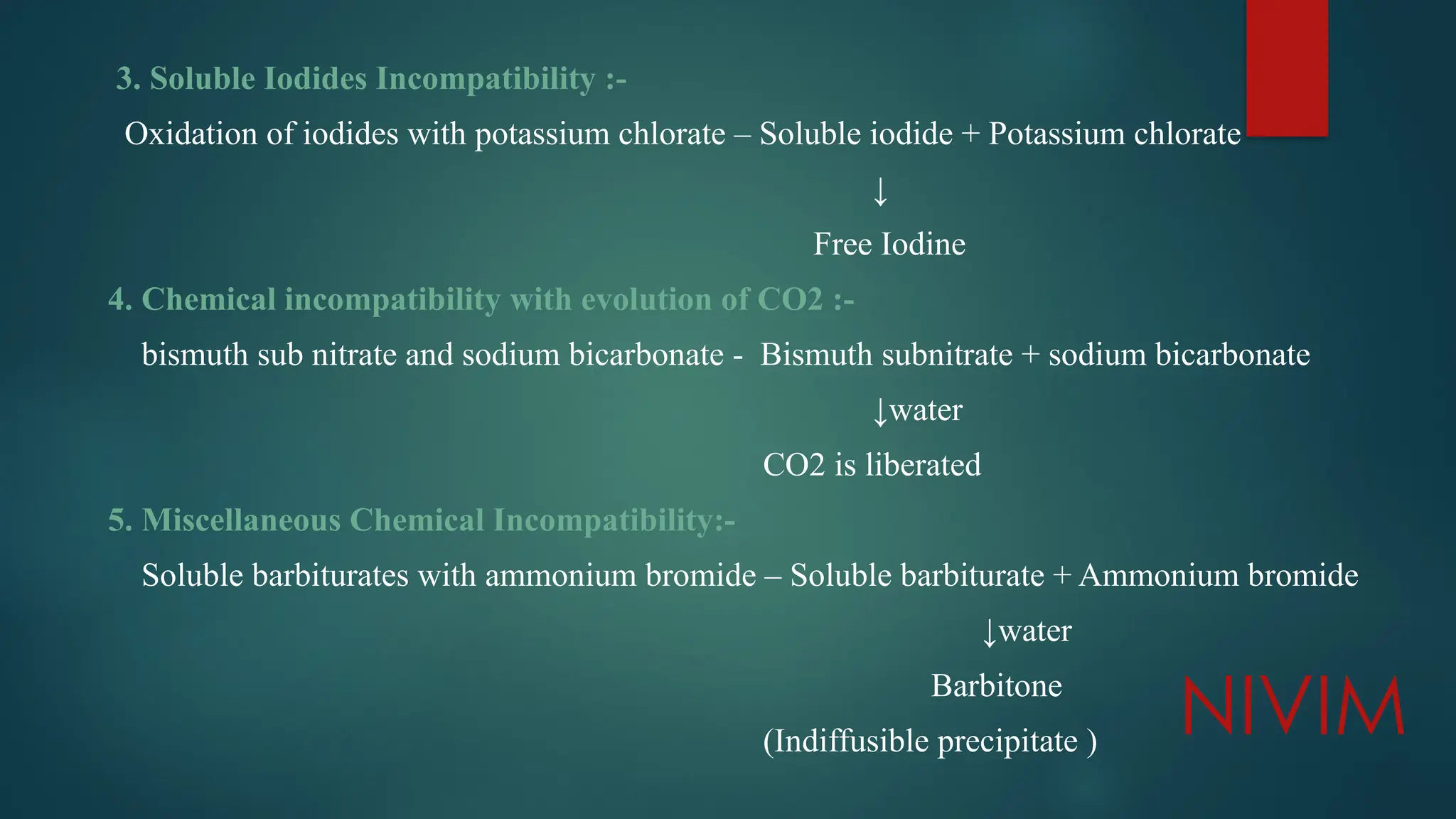 Drug Incompatibility from pharmaceutics subject | PPTX