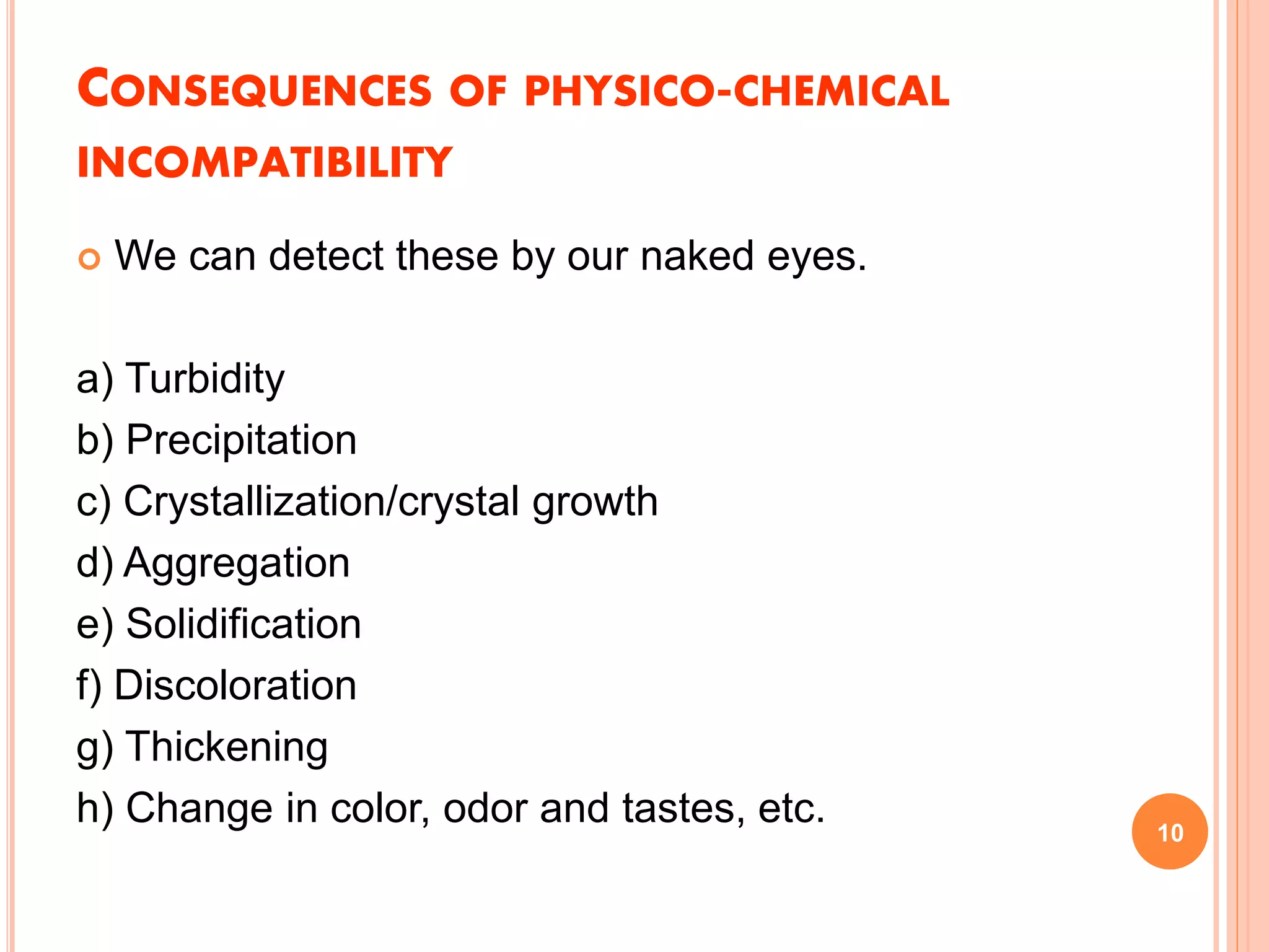 Drug Incompatibility. | PPTX