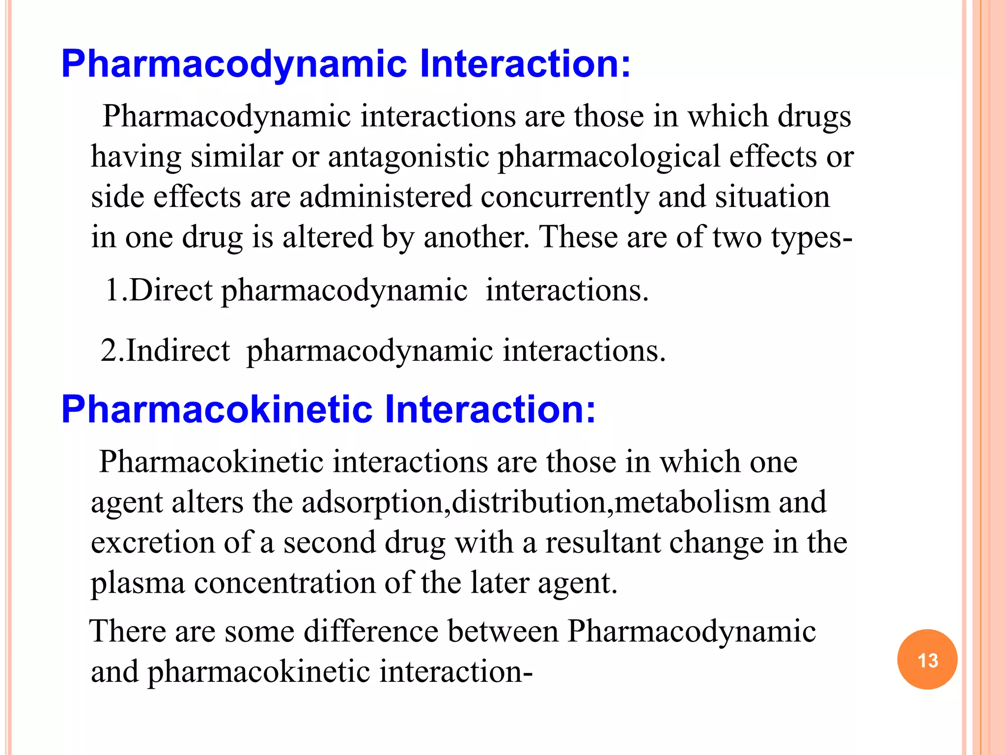 Drug Incompatibility. | PPTX