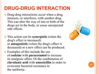 Drug Incompatibility. | PPTX