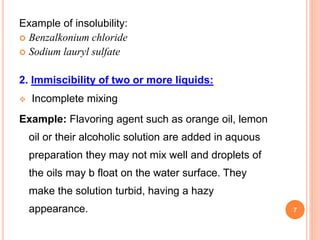 Drug Incompatibility. | PPTX