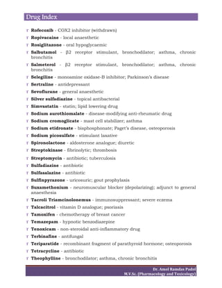Drug index | PDF