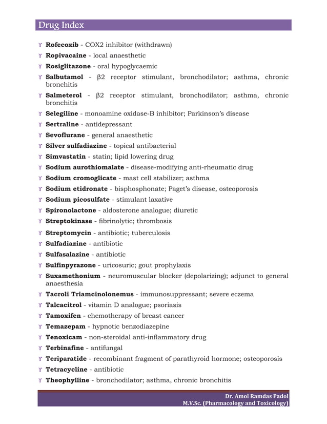 Drug index | PDF | Pharmaceutical Drugs | Medical Health