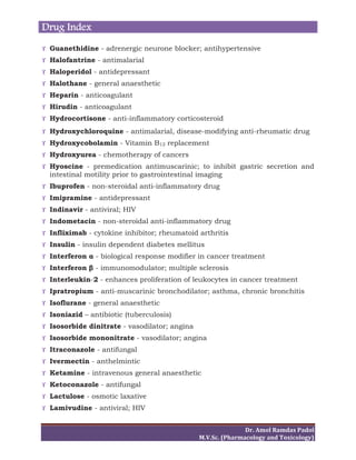 Drug index | PDF