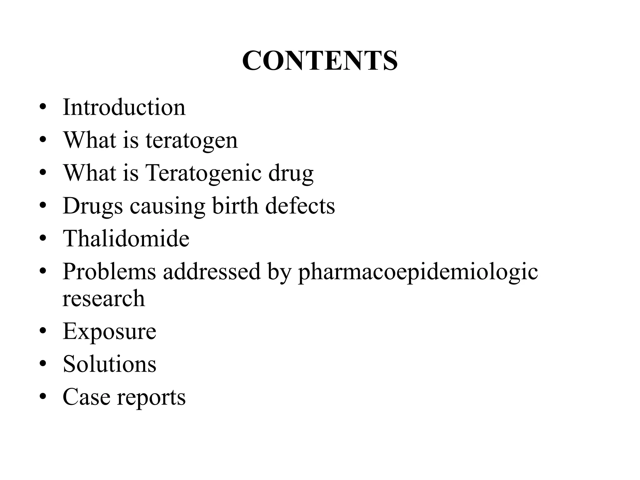 Drug Induced Birth Defects and Study Design.pptx