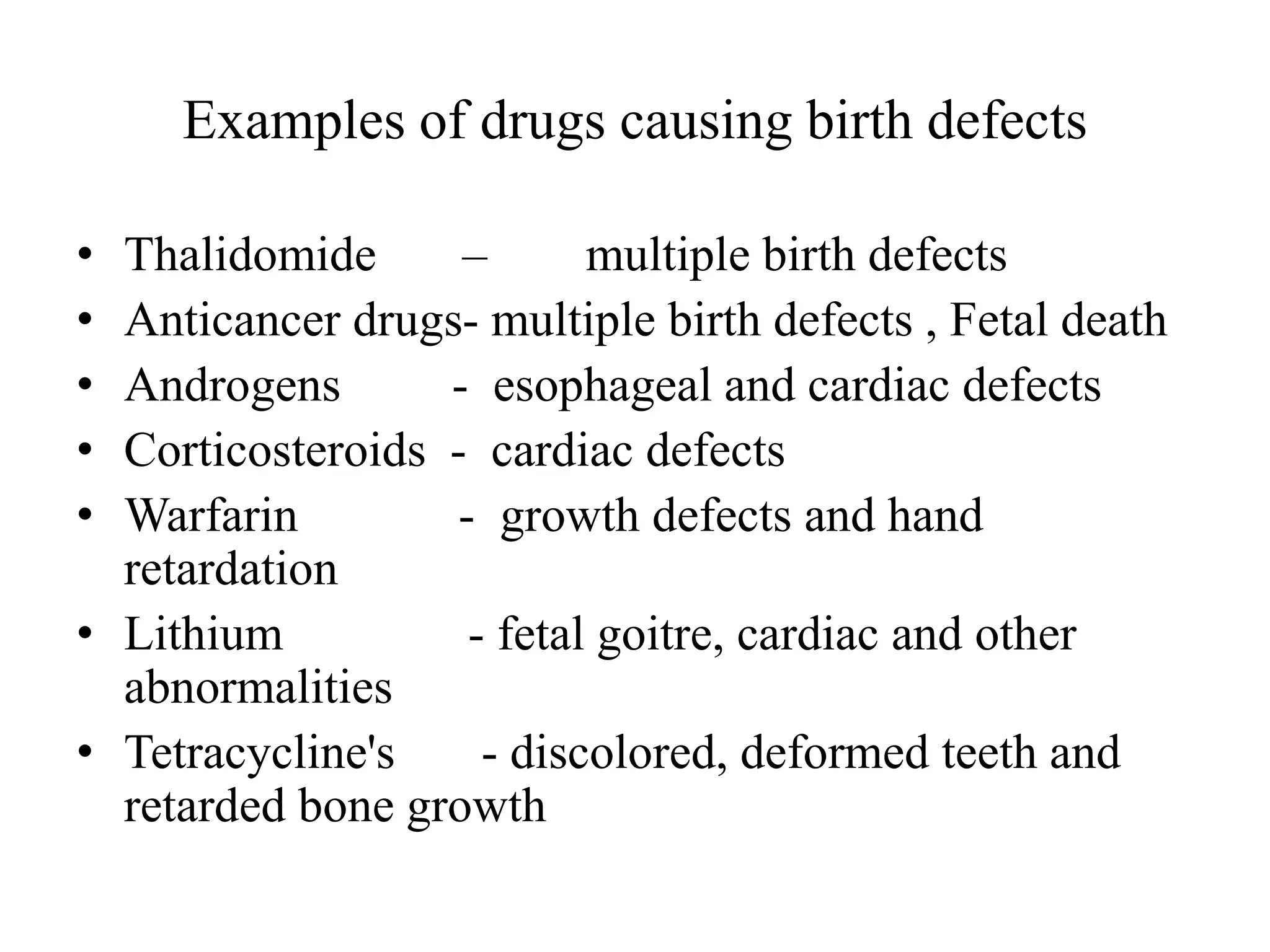 Drug Induced Birth Defects and Study Design.pptx