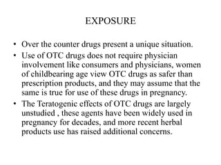 Drug Induced Birth Defects and Study Design.pptx