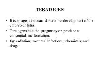 Drug Induced Birth Defects and Study Design.pptx