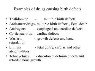 Drug Induced Birth Defects and Study Design.pptx